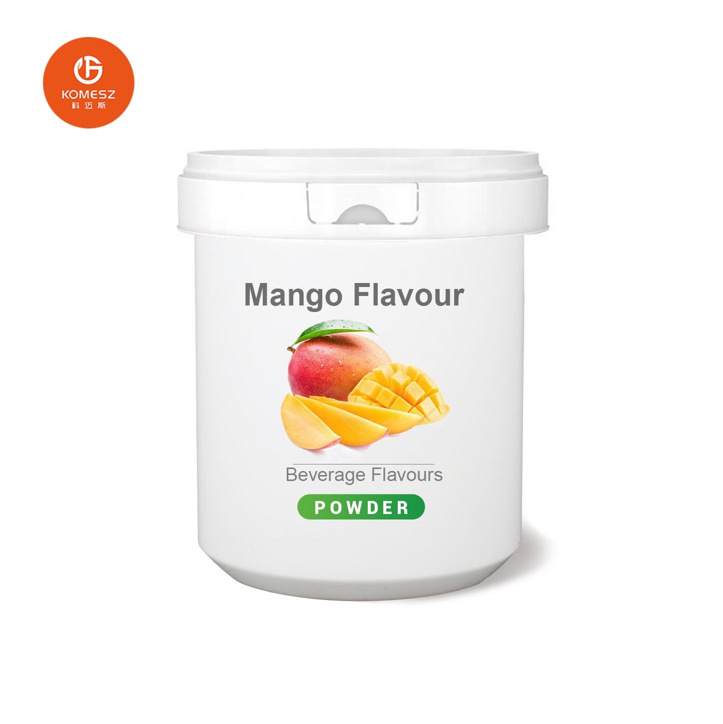 Mango Flavor Powder Tropical Fruit Flavor Instant Drink 3 In 1 For Beverage